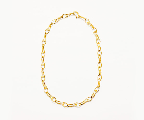 SPIRAL COLLIER 18K GOLD NECKLACE NO. 1 BY GRIEGST – Griegst